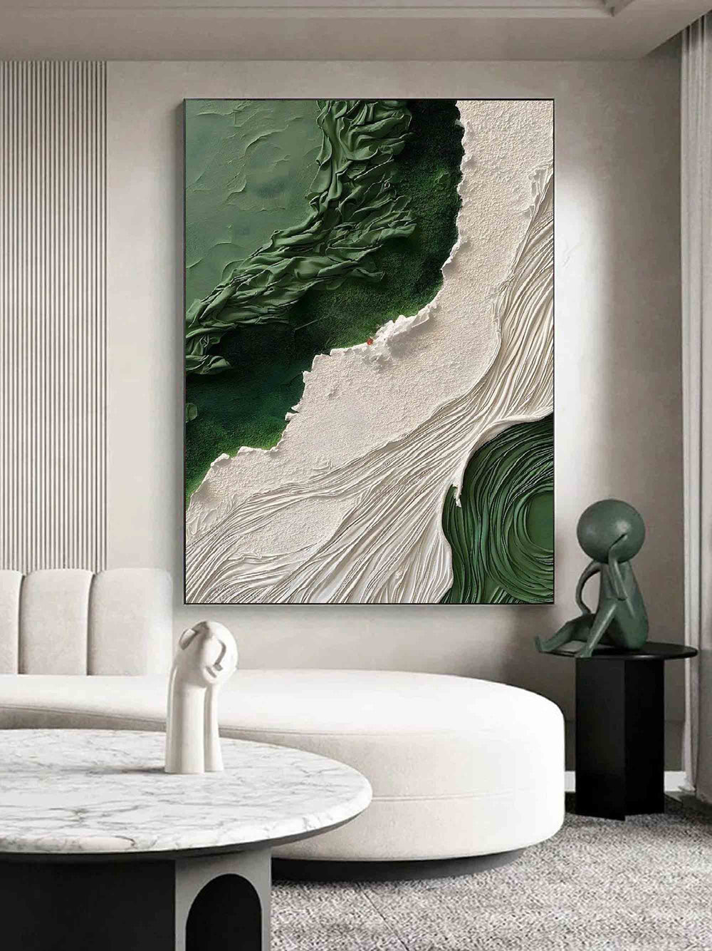 Acoustic Plaster Wall Art - Sound Absorbing and 3D Textured